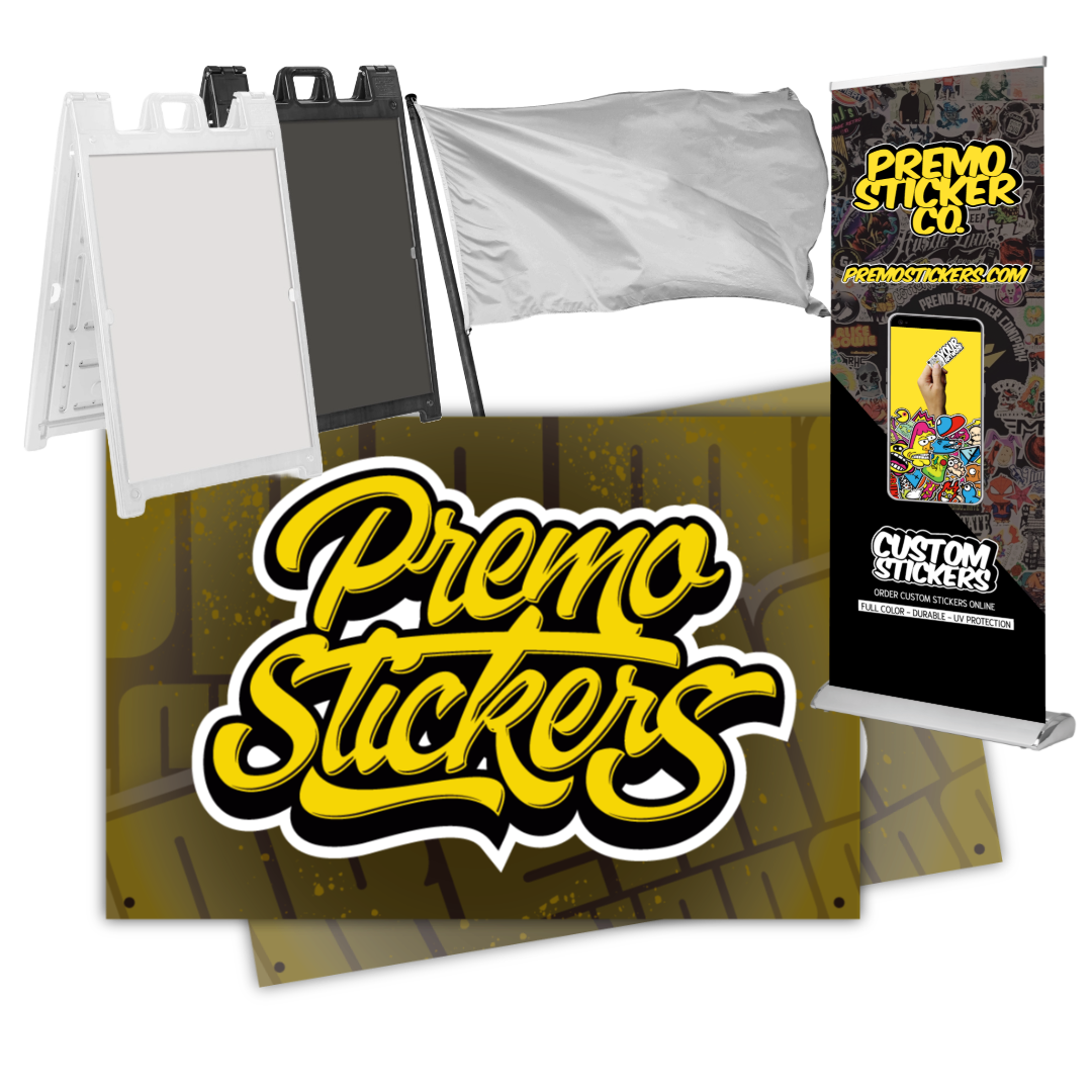 Custom Signs & Banners – Premo Sticker Co.